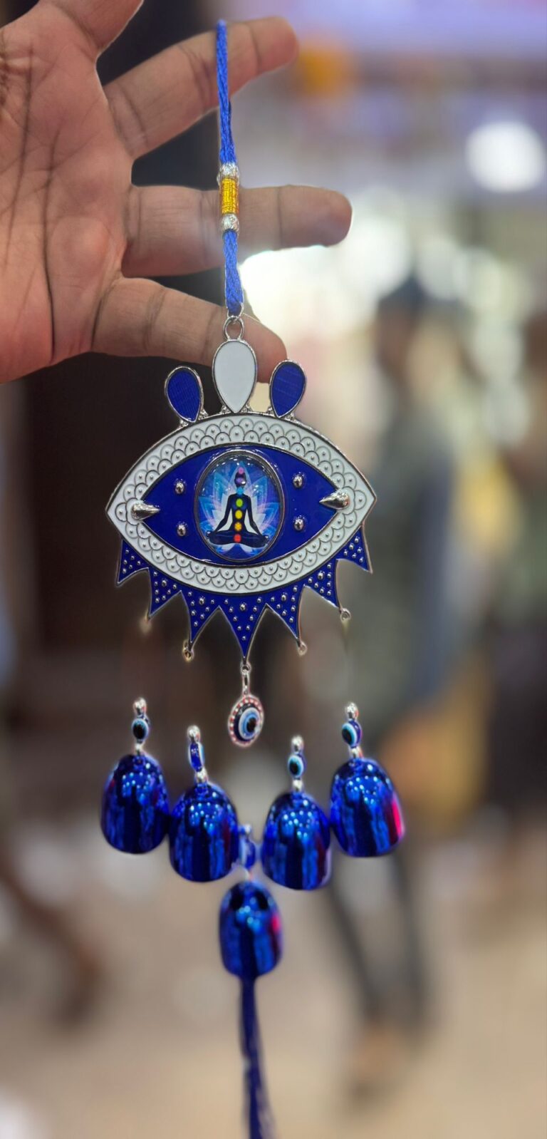 Holistic seven chakra evil eye hanging - Dr Vedant Sharmaa